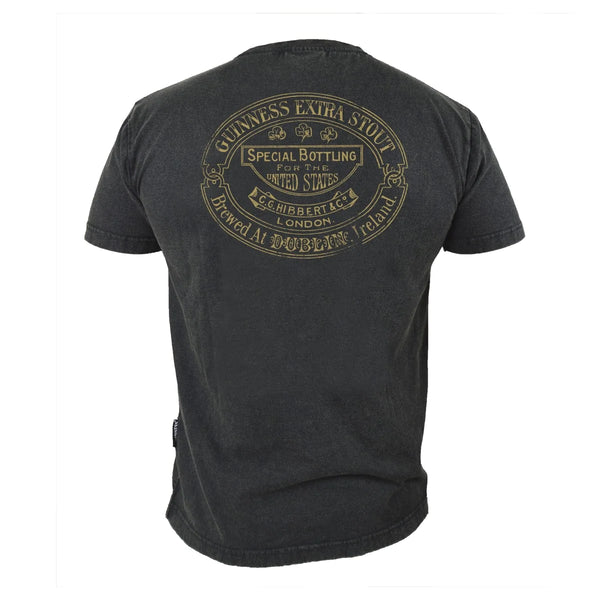 Guinness Trademark T-Shirt - Grey | Two-Sided Guinness Shirts - Kiltman ...