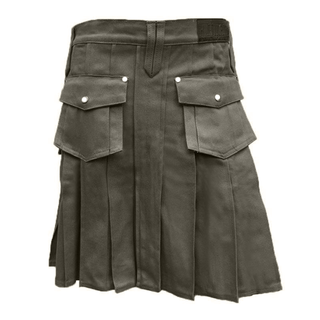 Dark Green Utility Kilt | Moss Colored Utility / Sports Kilts - Kiltman ...